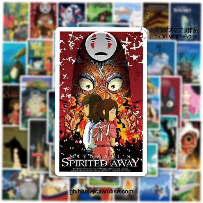 10/30/50PCS Studio Ghibli Stickers Limited Stock - Studio Ghibli Store