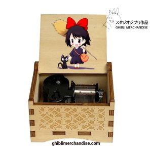 50 Types Howl's Moving Castle Wooden Music box - Studio Ghibli Store