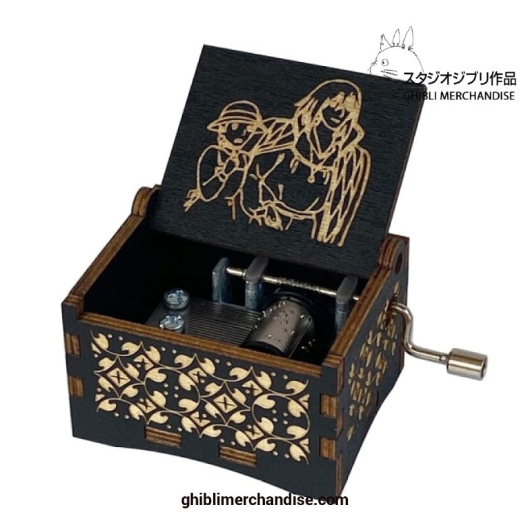 50 Types Howl's Moving Castle Wooden Music box - Studio Ghibli Store
