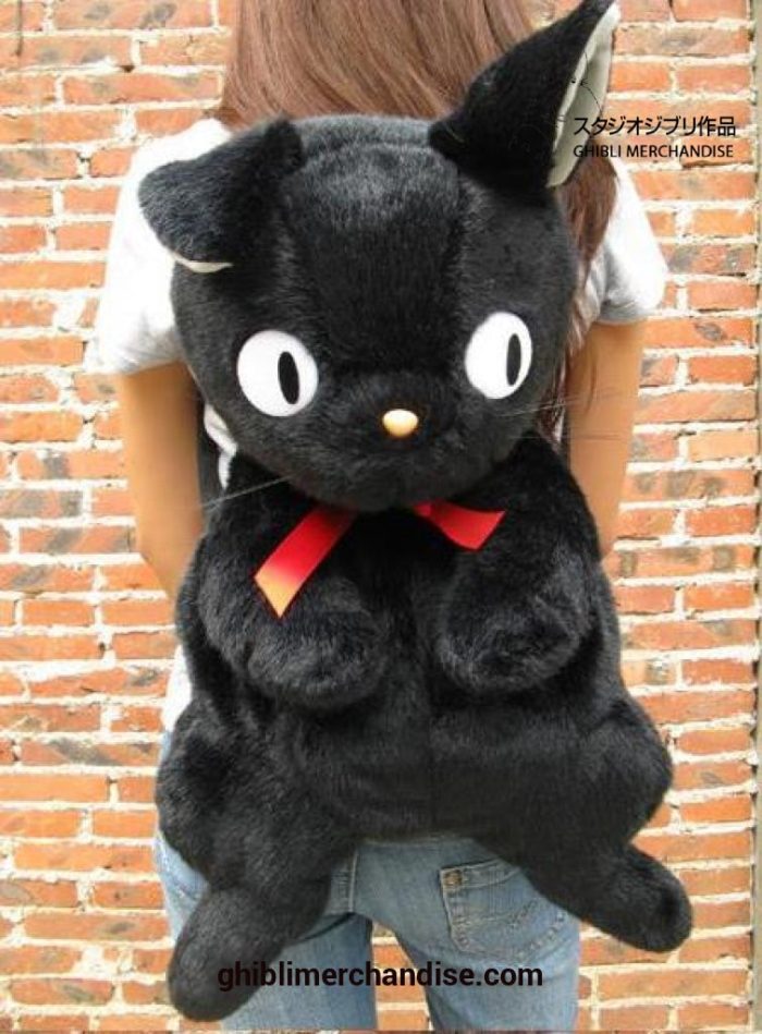 Kiki's Delivery Service JiJi Cat Backpack Plush - Studio Ghibli Store