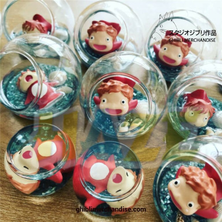 Ponyo on the Cliff Ponyo Figure Model Toy Car Ornaments Home Decor ...