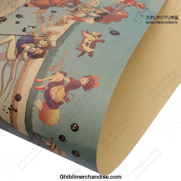 Studio Ghibli Anime Collection Poster - Studio Ghibli Store