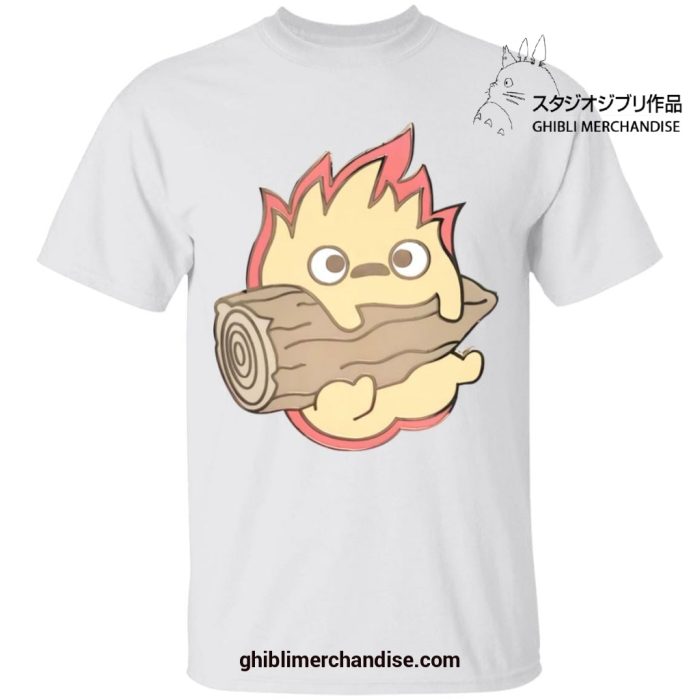 New 2024 Howl’s Moving Castle Calcifer Chibi T-shirt - Studio Ghibli Store