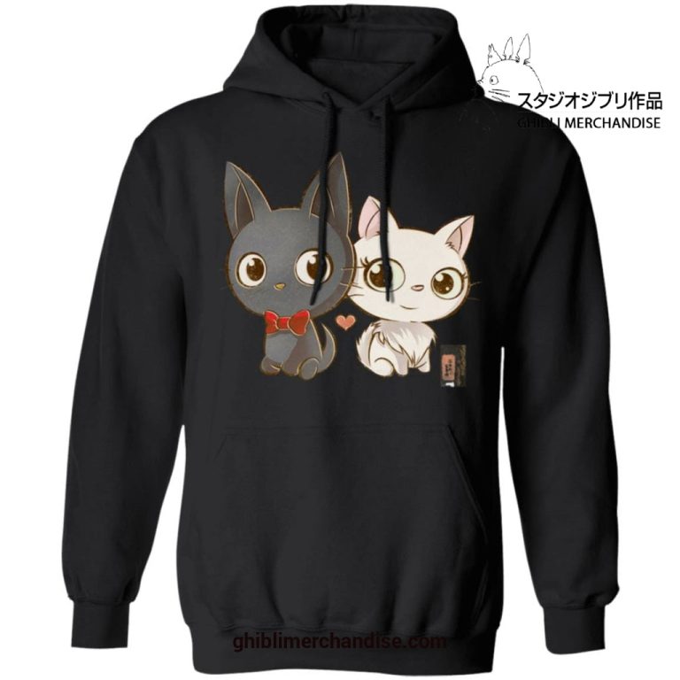 Jiji and Lily Chibi Style Hoodie - Studio Ghibli Store
