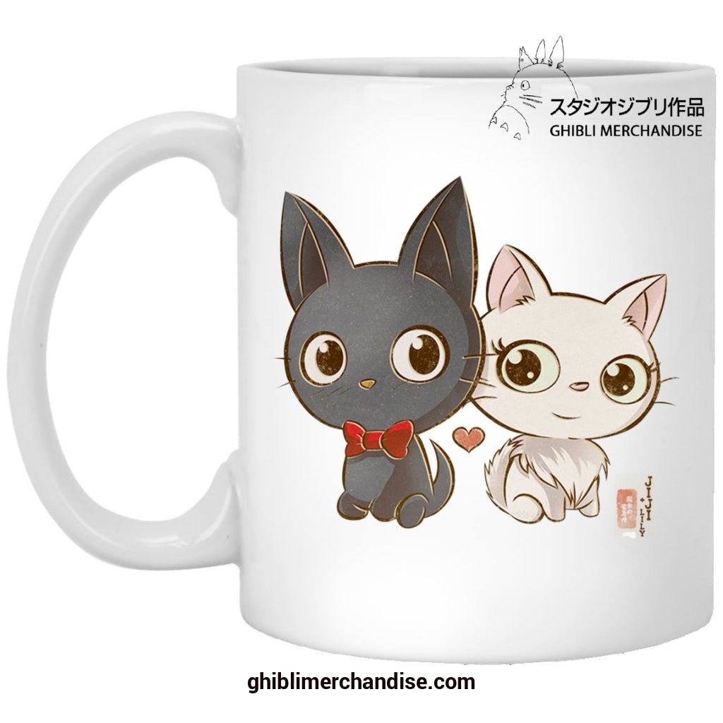 New 2024 Jiji and Lily Chibi Style Mug - Studio Ghibli Store