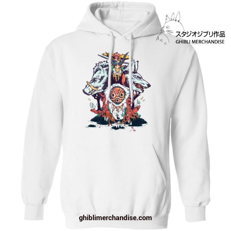 Princess Mononoke Characters Hoodie - Studio Ghibli Store