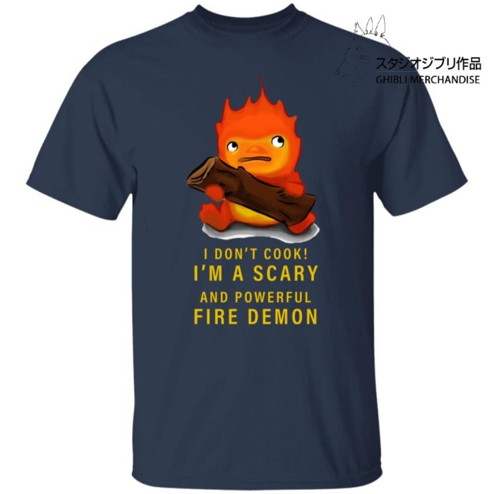 Howl’s Moving Castle Calcifer T Shirt - Studio Ghibli Store