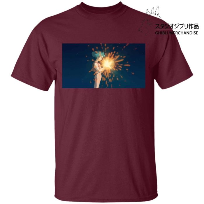 Howl's Moving Castle Howl meets Calcifer Color T Shirt - Studio Ghibli ...