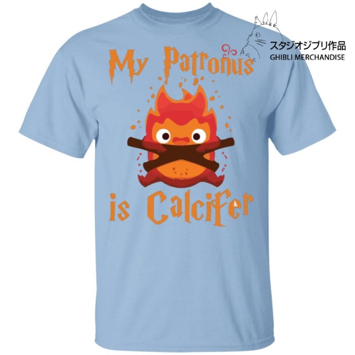 Howl’s Moving Castle My Patronus is Calcifer T Shirt - Studio Ghibli Store
