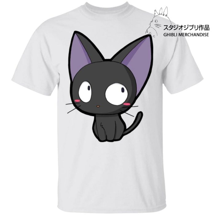 Kiki's Delivery Service Jiji Chibi T Shirt - Studio Ghibli Store