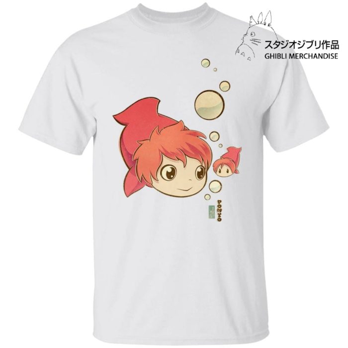 Ponyo Chibi T Shirt - Studio Ghibli Store