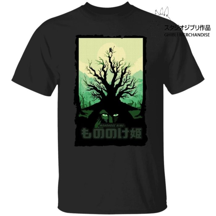 Princess Mononoke - Forest Spirit T Shirt - Studio Ghibli Store
