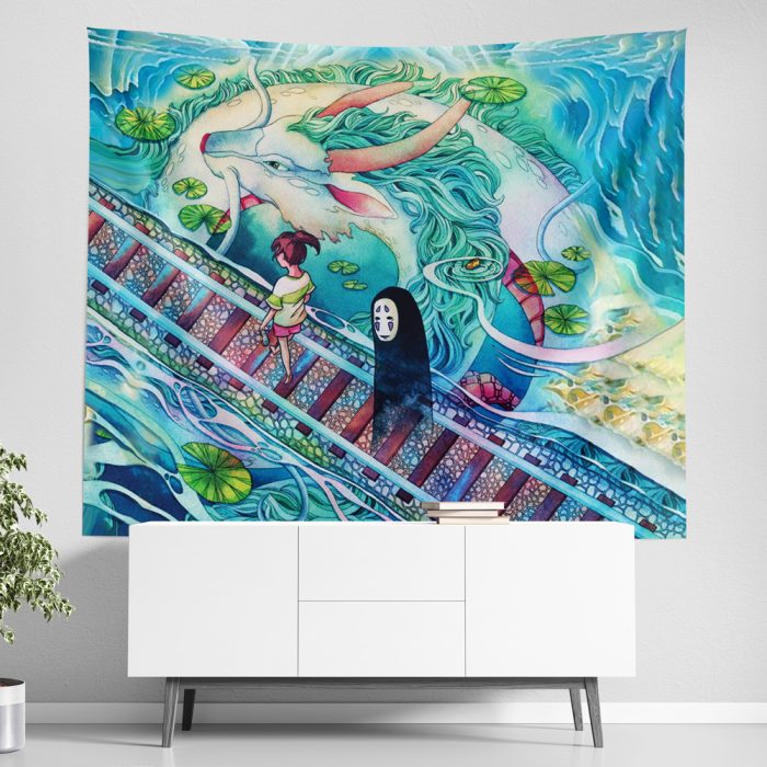 Mythical Spirited Away Studio Ghibli Tapestry - Studio Ghibli Store