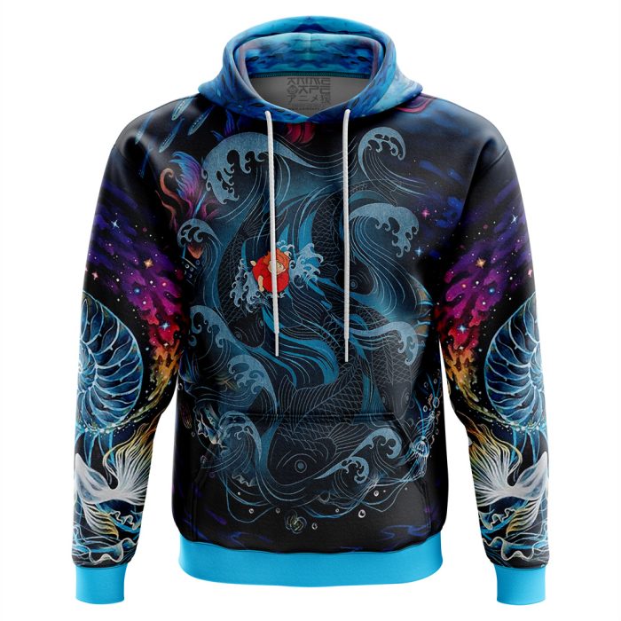 Sea Creatures Ponyo Studio Ghibli Hoodie - Studio Ghibli Store